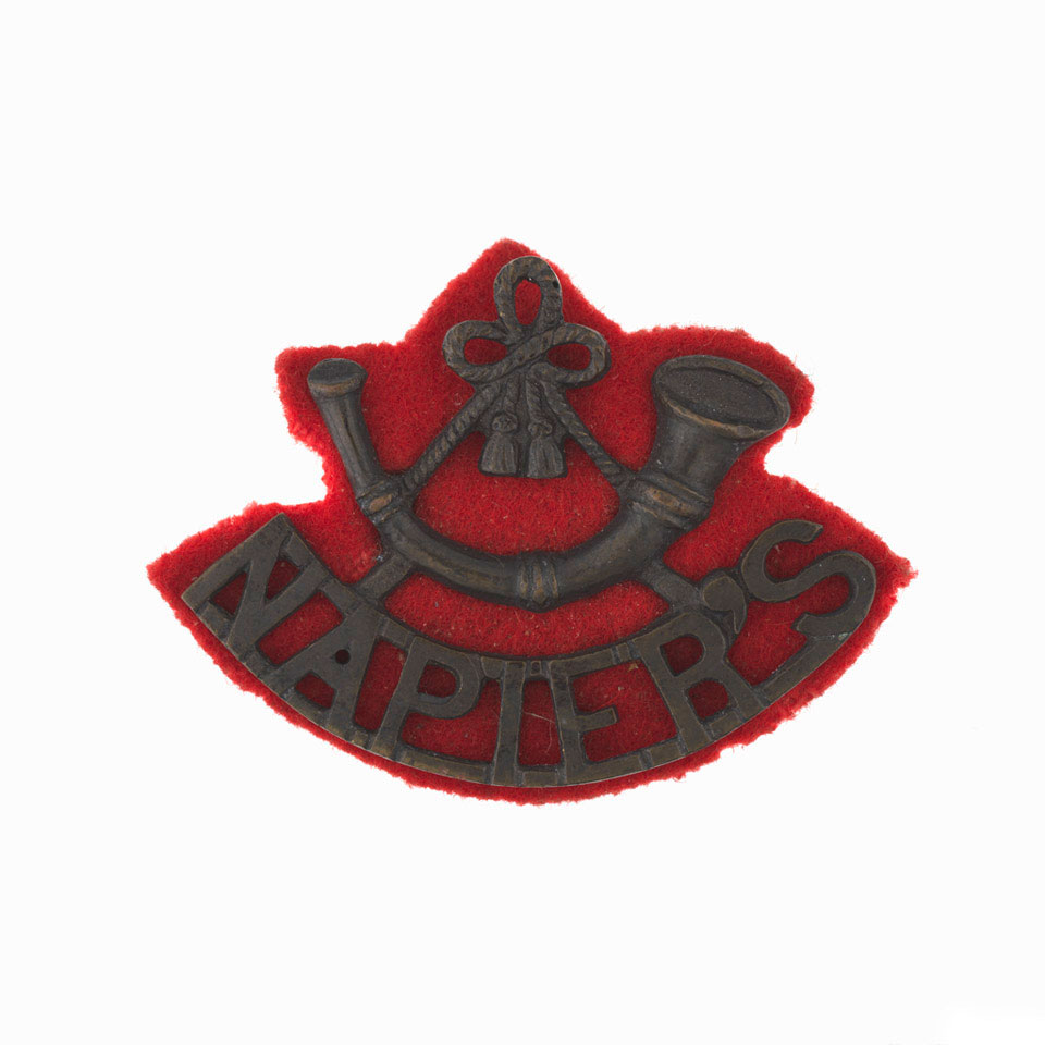 Shoulder title, 125th Napier's Rifles, 1903-1922 | Online Collection ...