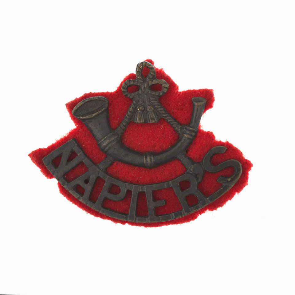 Shoulder title, 125th Napier's Rifles, 1903-1922 | Online Collection ...