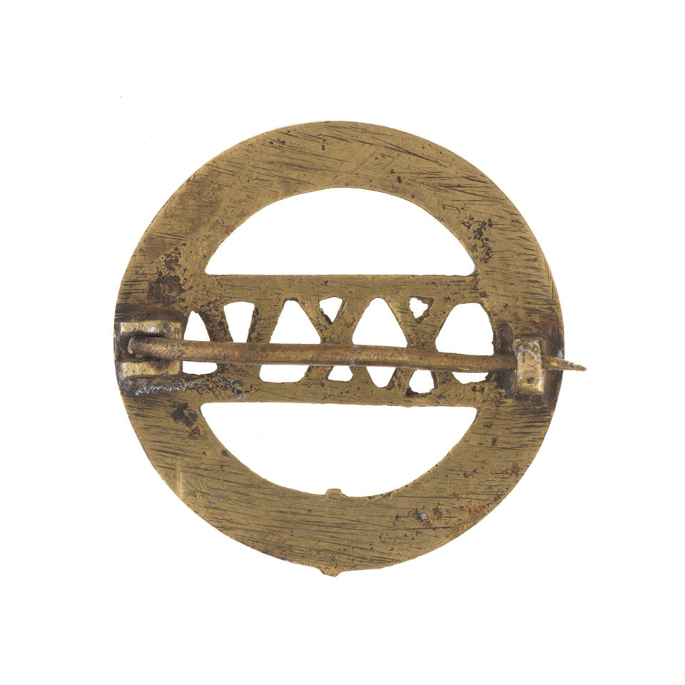 Pugri badge, 25th Punjabis, pre-1922 | Online Collection | National ...