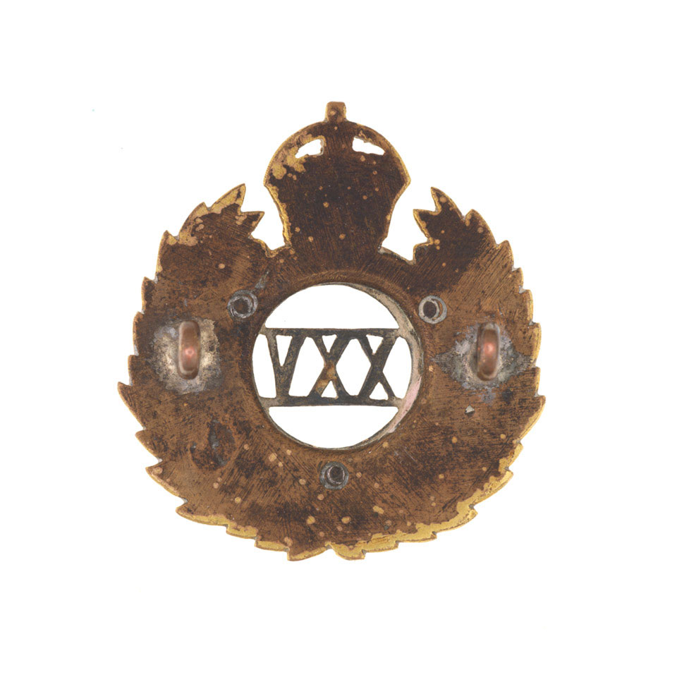 Cap badge, officer, 25th Punjabis, 1903-1922 | Online Collection ...