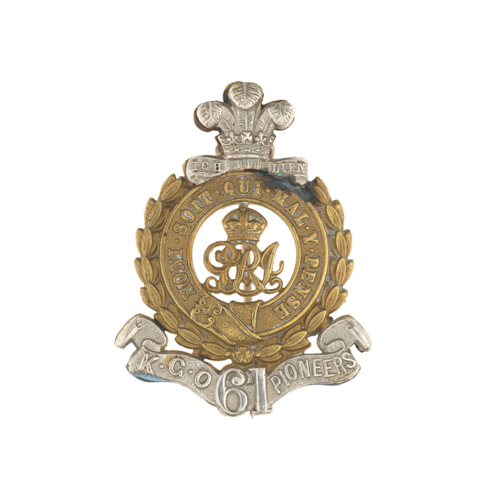 Pugri badge, 61st King George's Own Pioneers, 1910-1922 | Online ...