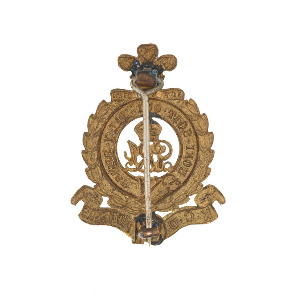 Pugri badge, 61st King George's Own Pioneers, 1910-1922 | Online ...