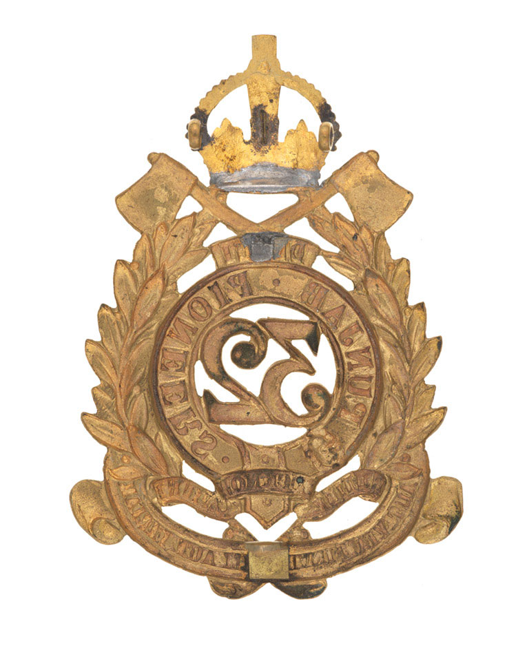 Pugri badge, 32nd Punjab Pioneers, 1901-1903 | Online Collection ...