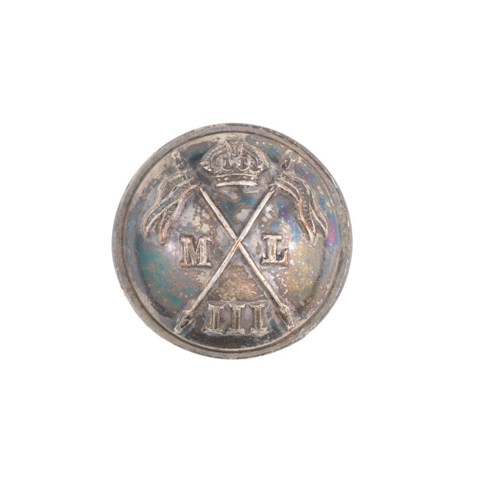 Button, 3rd Regiment of Madras Lancers, 1891-1903 | Online Collection ...