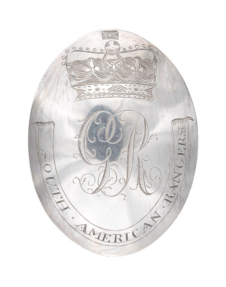 Shoulder belt plate, South American Rangers, 1797 (c) | Online ...