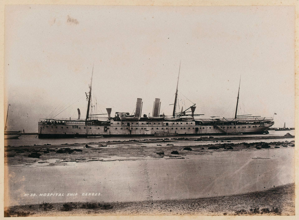 'No. 38. Hospital Ship Ganges', Suakin, Sudan, 1885 | Online Collection ...