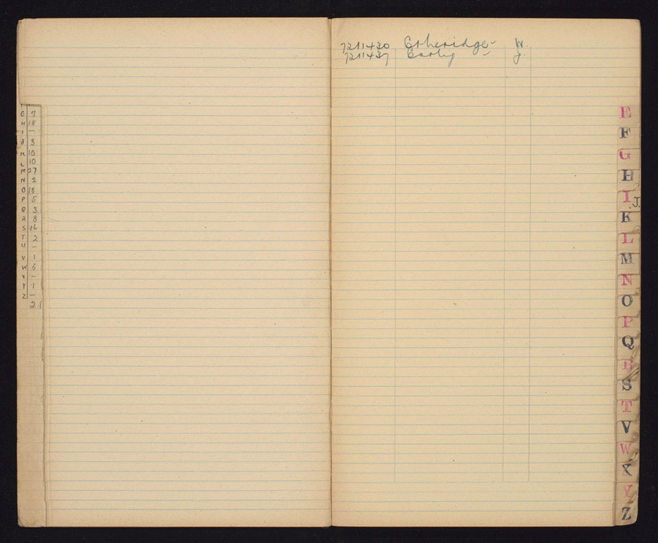 Discharge book, Royal Munster Fusiliers: Priority B Group 7, 1920-1930 ...