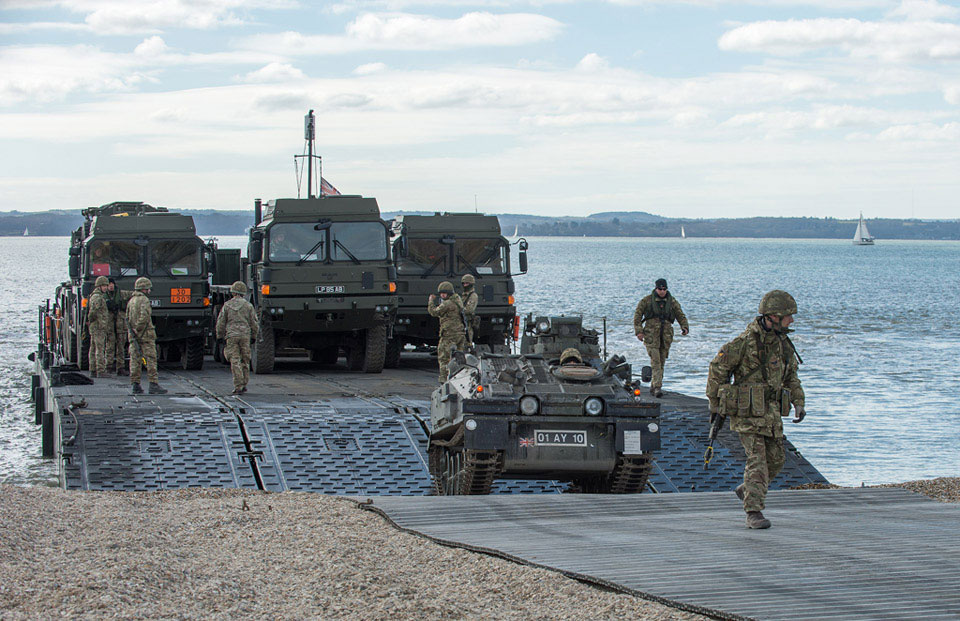 52 (Port) Squadron, 17 Port and Maritime Regiment, Exercise TRACTABLE ...