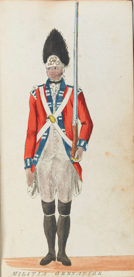 'Militia Grenadier', 1780 (c) | Online Collection | National Army ...