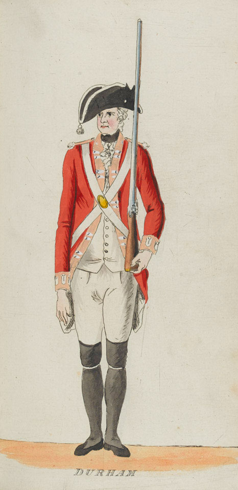 'Durham', Durham Militia, 1780 (c) | Online Collection | National Army ...