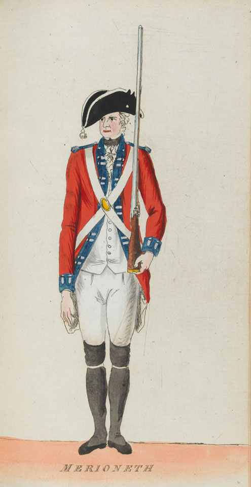 'Merioneth', Merioneth Militia, 1780 (c) | Online Collection | National ...