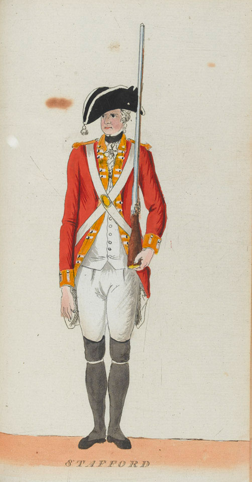 'Stafford', Stafford Militia, 1780 (c) | Online Collection | National ...