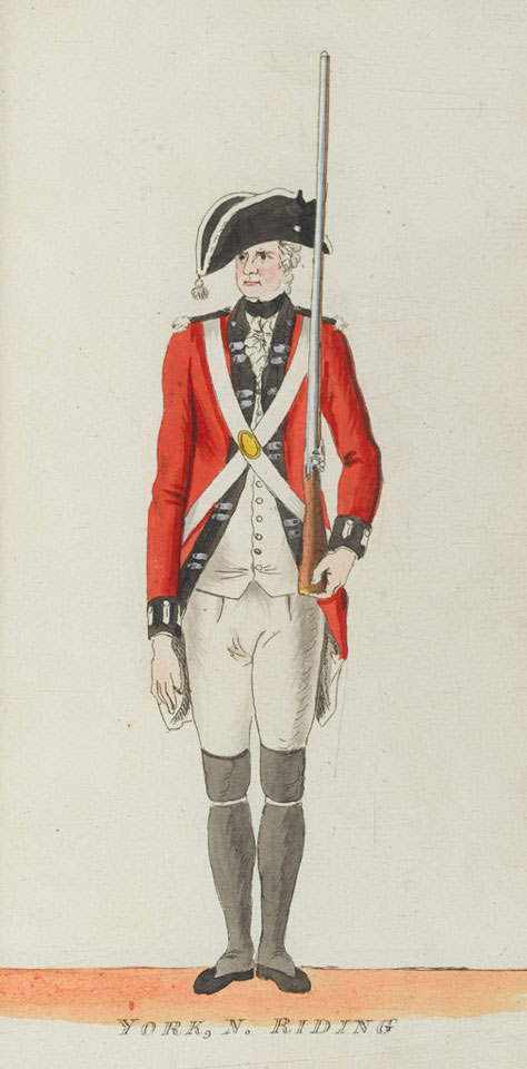 'York, N. Riding Militia', North Riding Militia, 1780 (c) | Online ...