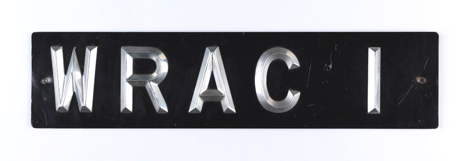 Car number plate used when HRH The Duchess of Kent visited the Women's ...