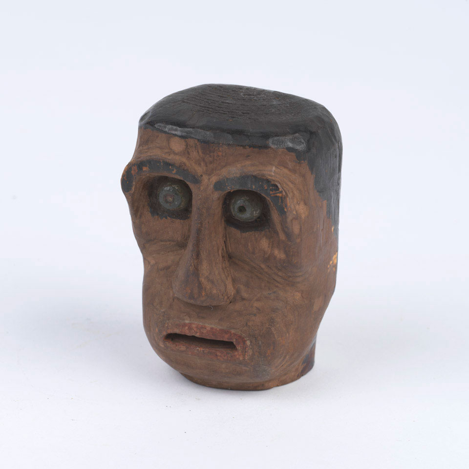 Maori head carving, 1865 (c) | Online Collection | National Army Museum ...