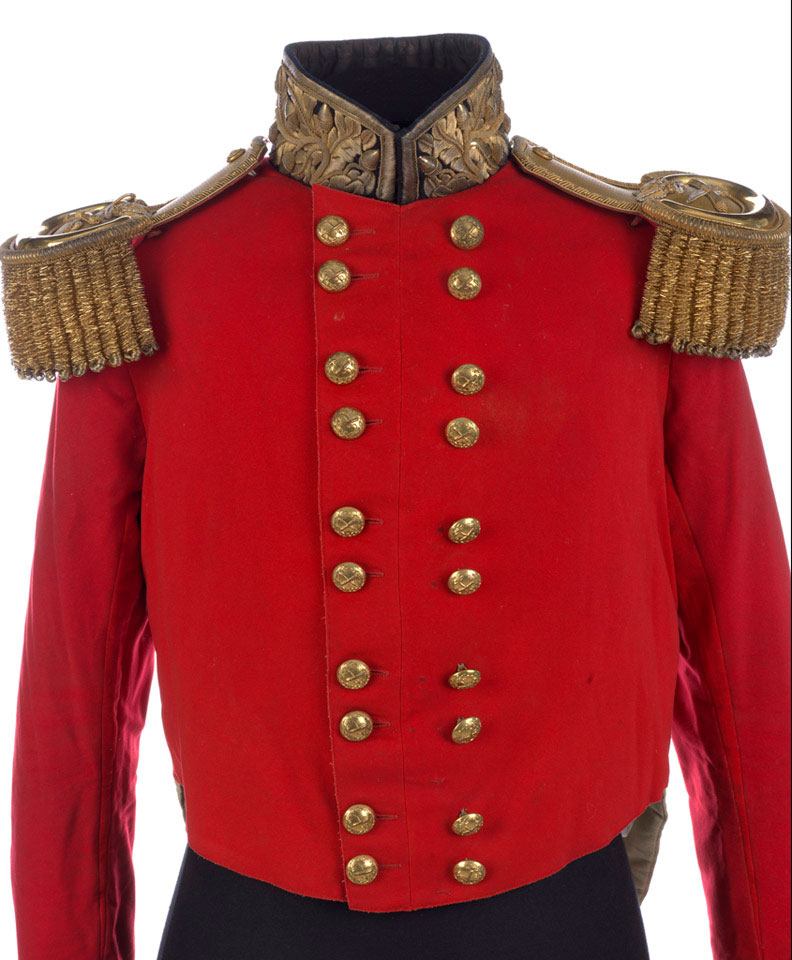 Coatee, Major General (later General) John Briggs, Army Staff in India ...