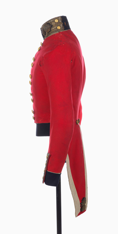 Coatee, Lieutenant William Bryce, 1st Madras European Fusiliers, 1849 ...