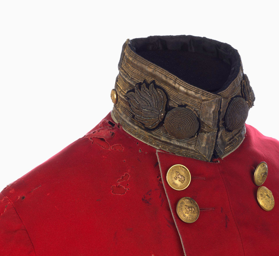 Coatee, Lieutenant William Bryce, 1st Madras European Fusiliers, 1849 ...