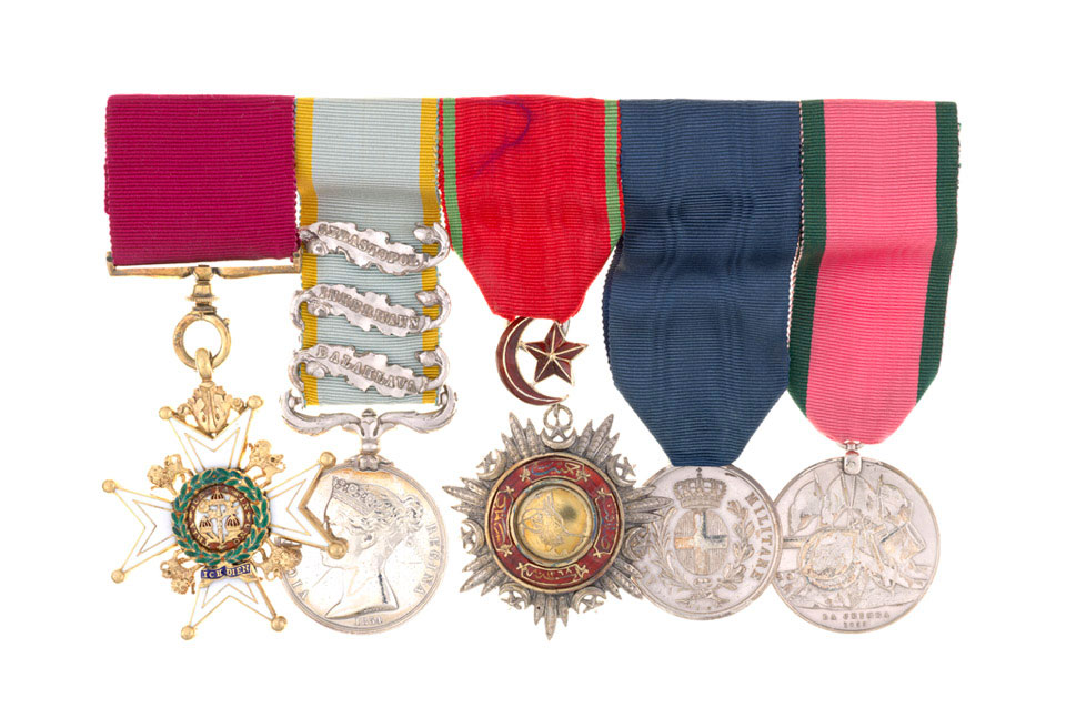 Orders and medals of General William Charles Forrest, 1856-1875 ...