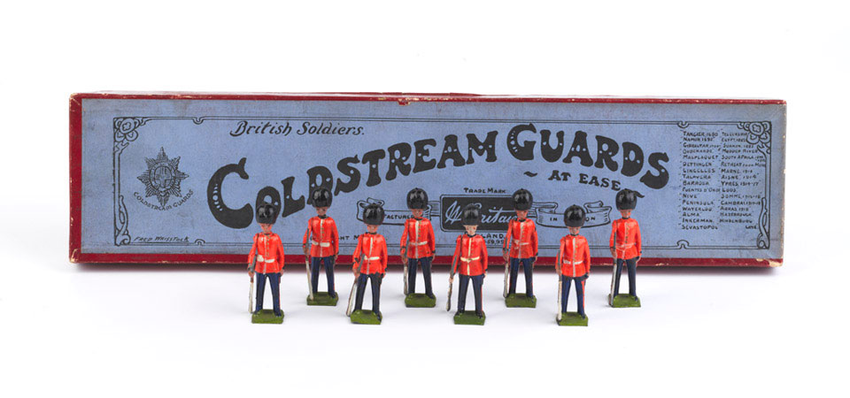 Box for model soldier set, Coldstream Guards, William Britain Limited ...
