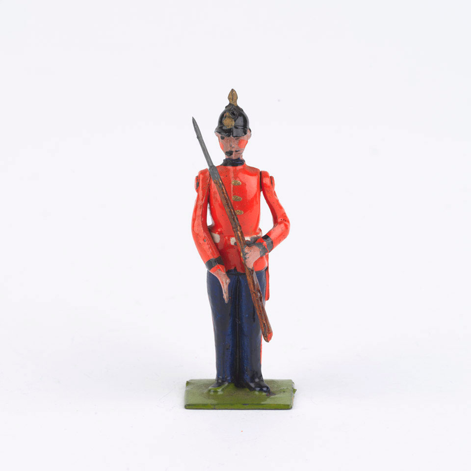 Model soldier, W Britain, other ranks, Royal Warwickshire Regiment ...