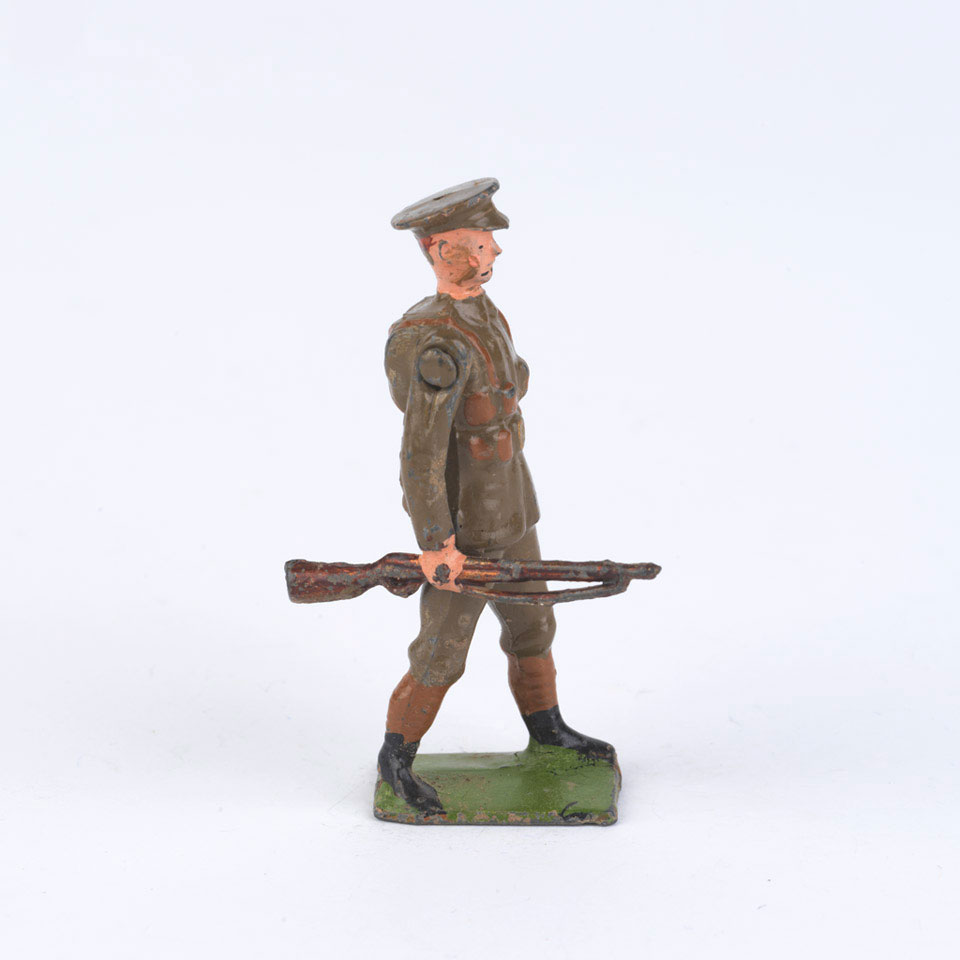 Model soldier, W Britain, Territorial Army, Infantry (Service Dress ...