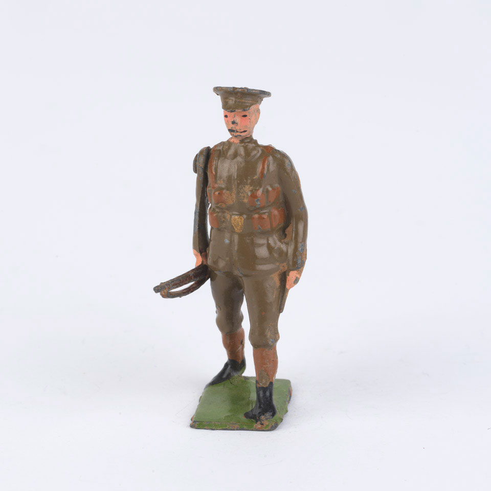 Model soldier, W Britain, Territorial Army, Infantry (Service Dress ...