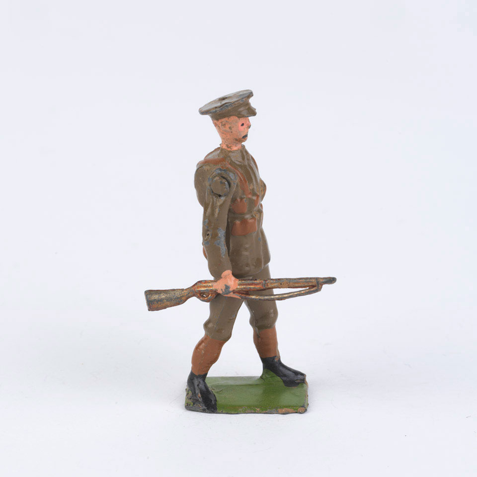 Model soldier, W Britain, Territorial Army, Infantry (Service Dress ...