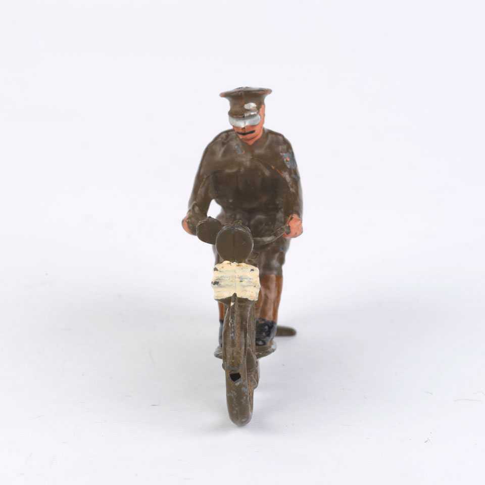 Model soldier, William Britain Limited, despatch rider, Motor Cycle ...