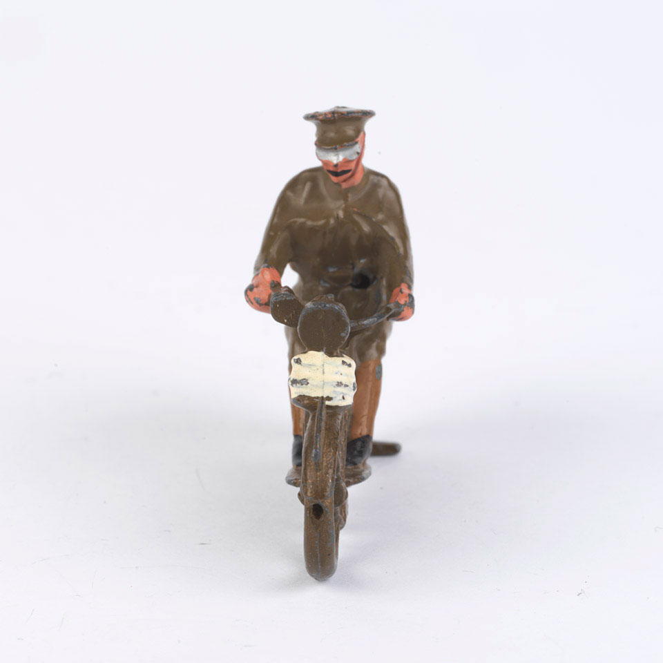 Model soldier, William Britain Limited, despatch rider, Motor Cycle ...
