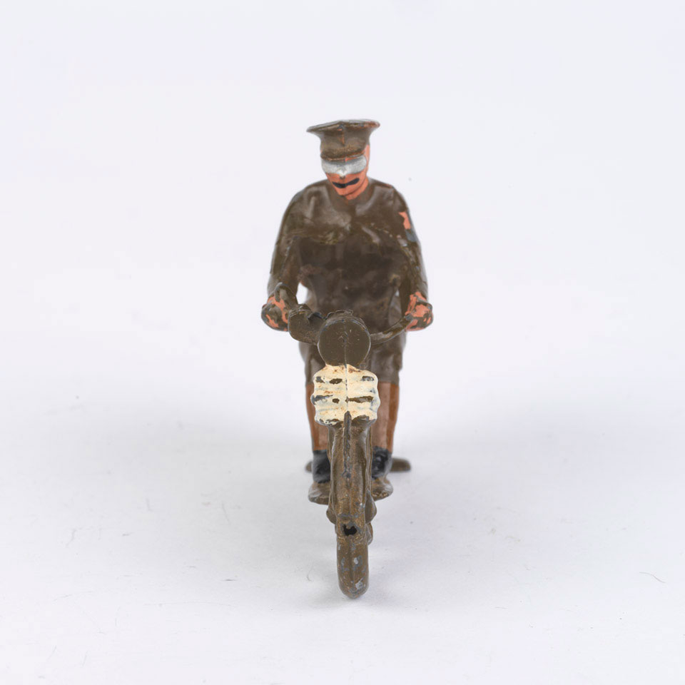 Model soldier, William Britain Limited, despatch rider, Motor Cycle ...