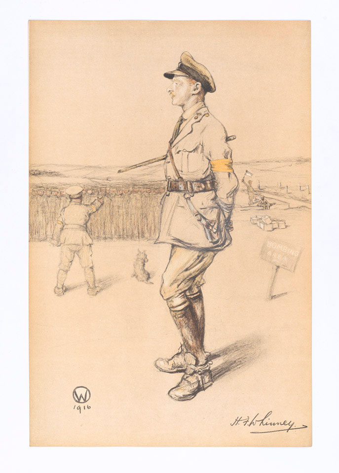 'Major H.F. Whinney, Central Training School', 1916 | Online Collection ...