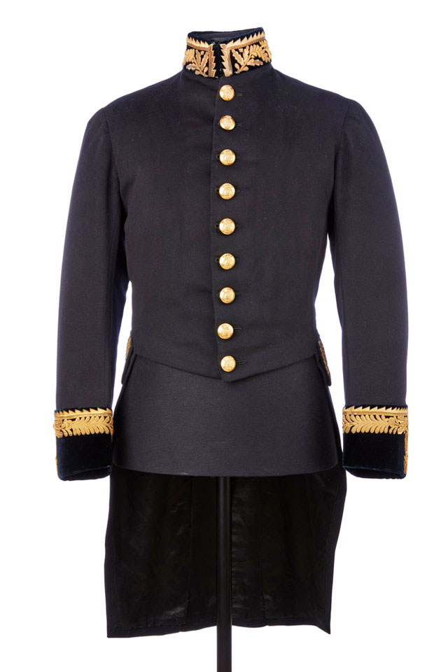 Coatee, levee dress, Sir Leslie Fry, Indian Political Service, 1933 ...