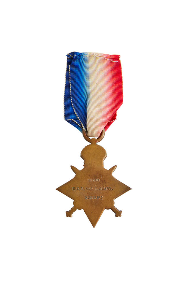 1914-15 Star, Company Quartermaster Sergeant Thomas Geary, Scottish ...