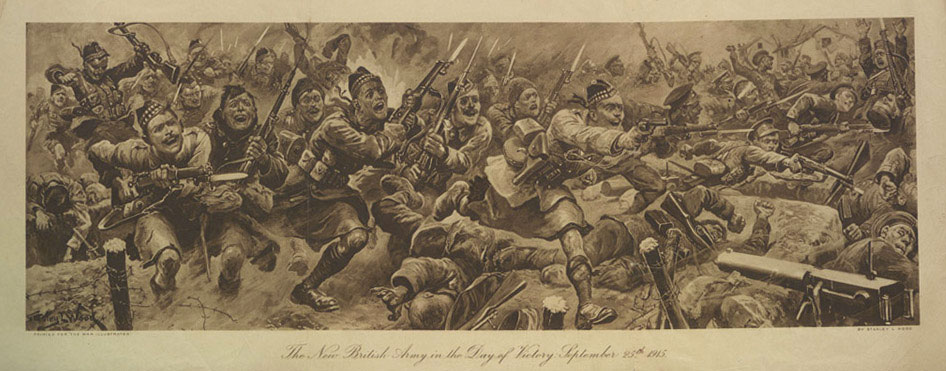 'The New British Army in the Day of Victory. September 25th 1915 ...