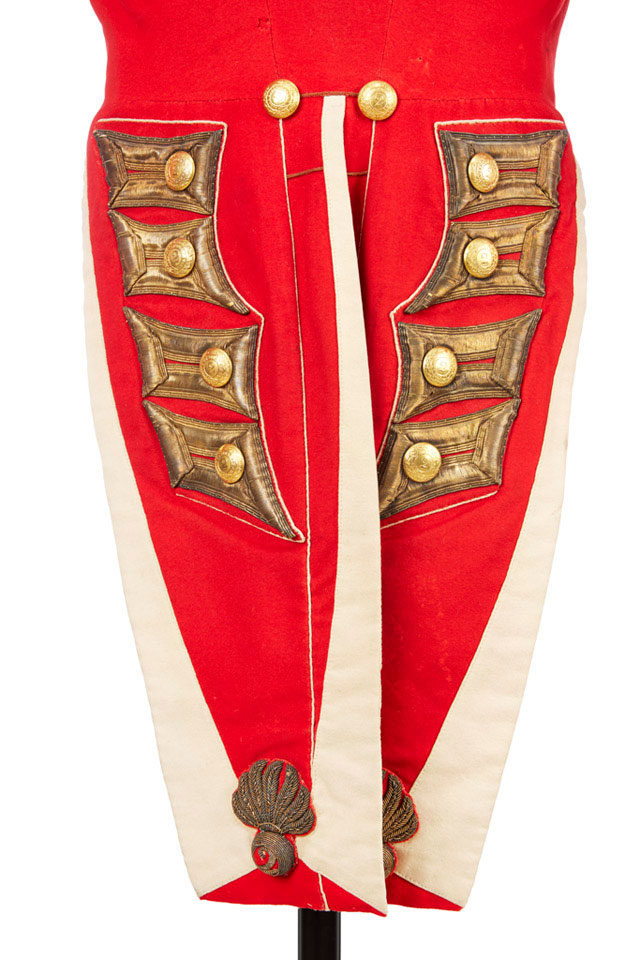 Coatee, Major Bruce Boswell, 2nd Bengal Native Infantry, 1844 (c ...