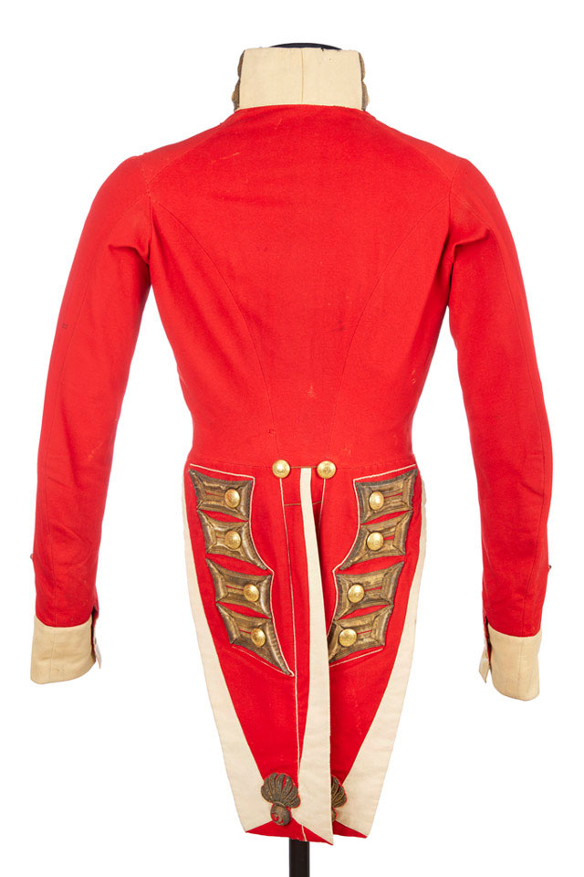 Coatee, Major Bruce Boswell, 2nd Bengal Native Infantry, 1844 (c ...