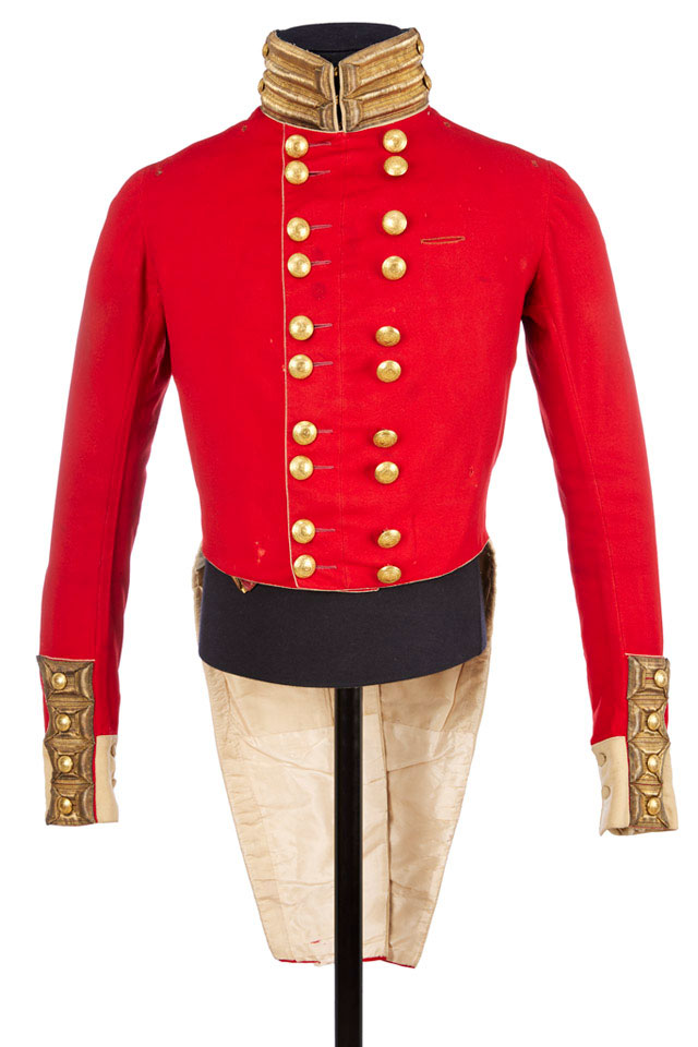 Coatee, Major Bruce Boswell, 2nd Bengal Native Infantry, 1844 (c ...