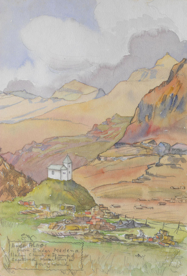 'Amba Alagi from Endar Medena', Abyssinia, 1941 | Online Collection ...