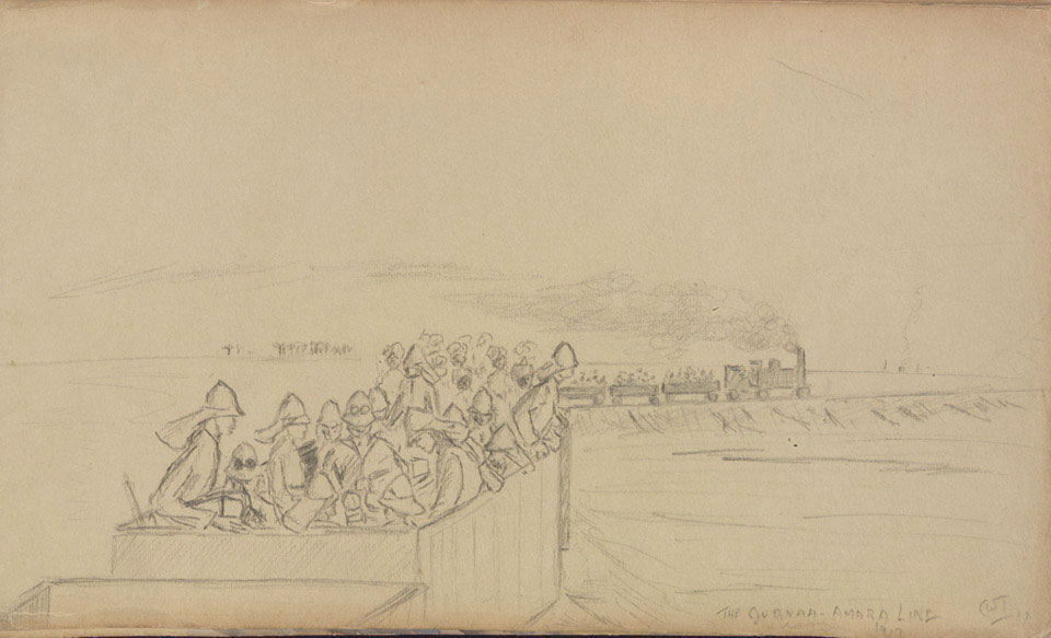 'The Qurna-Amara Line 1917', Mesopotamia, 1917. | Online Collection ...