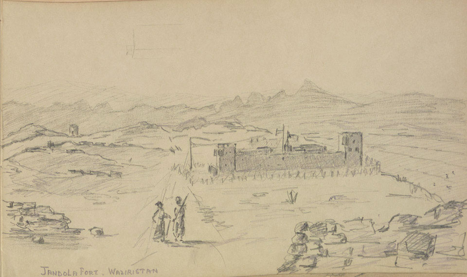 'Jandola Fort, Waziristan', 1919 | Online Collection | National Army ...