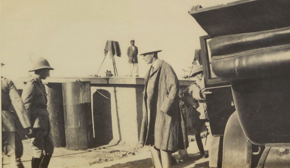 The new Viceroy of India, Lord Irwin, at Idak, Waziristan, India, 1926 ...