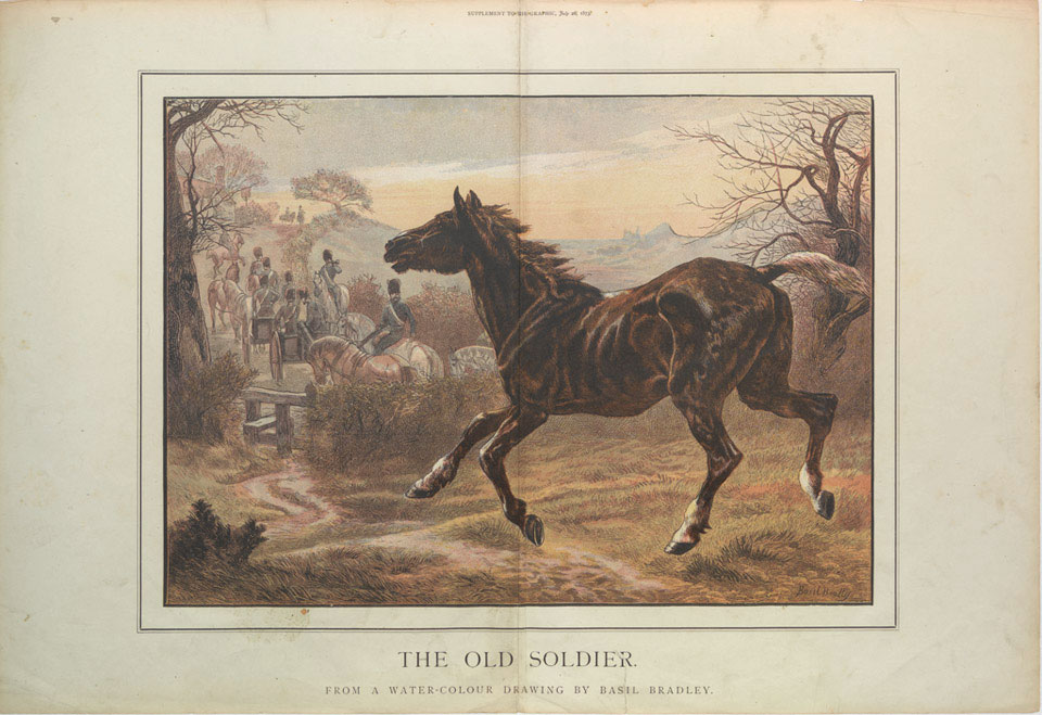 'The Old Soldier', 1873 | Online Collection | National Army Museum, London