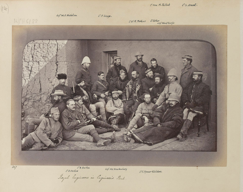 'Royal Engineers in Engineer's Park', 1879 (c) | Online Collection ...