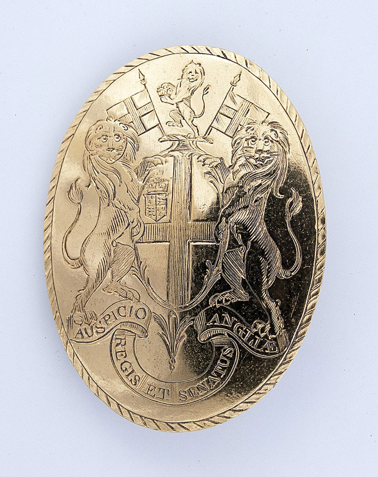 Officer's shoulder belt plate, 1800 (c) | Online Collection | National ...