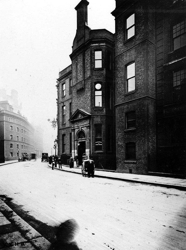 Headquarters and drill hall of the 14th (County of London) Battalion ...