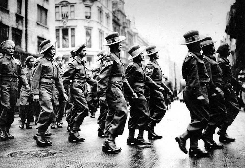 Gurkhas attend the Victory Parade in London, 1946 | Online Collection ...