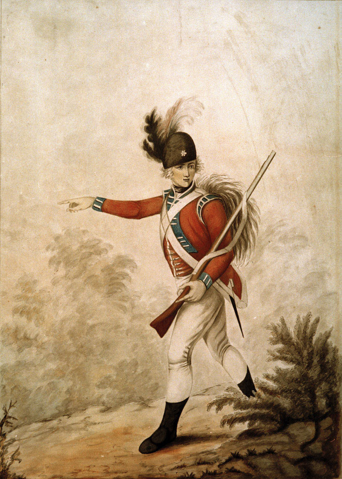 Light Infantry, 1791 (c) | Online Collection | National Army Museum, London