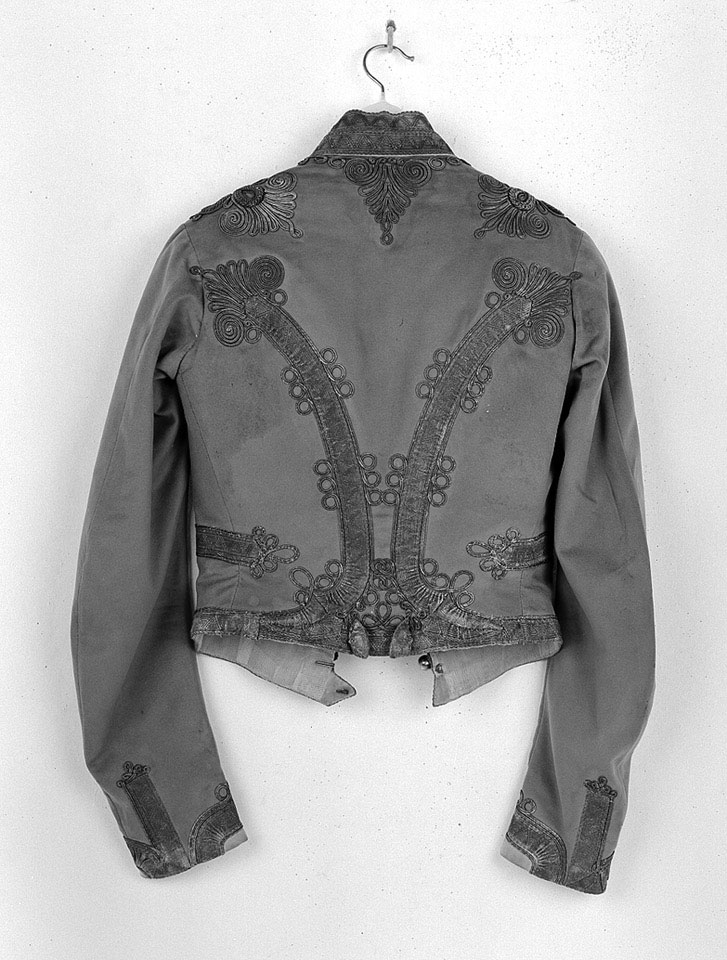 Short frogged jacket, Cornet Charles Cazenove, 6th Madras Light Cavalry ...