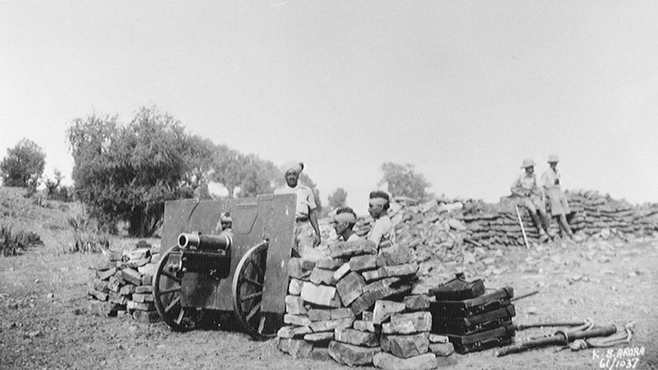 Havildar Abdur Rahman and two gunners, Waziristan, 1937 | Online ...